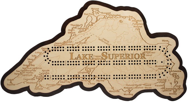 Lake Superior Map Outline